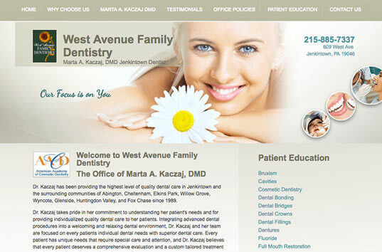 Dental Website Design - Dr. Leonardo Dentist Websites